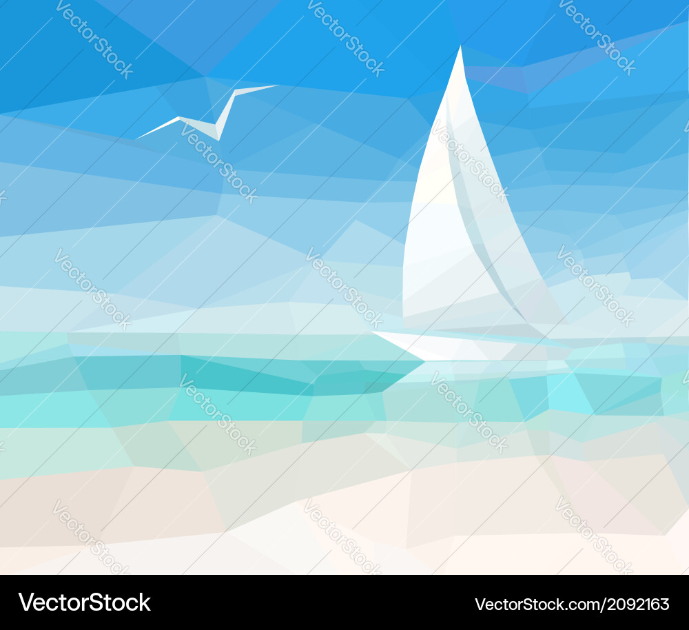Marine background Royalty Free Vector Image - VectorStock
