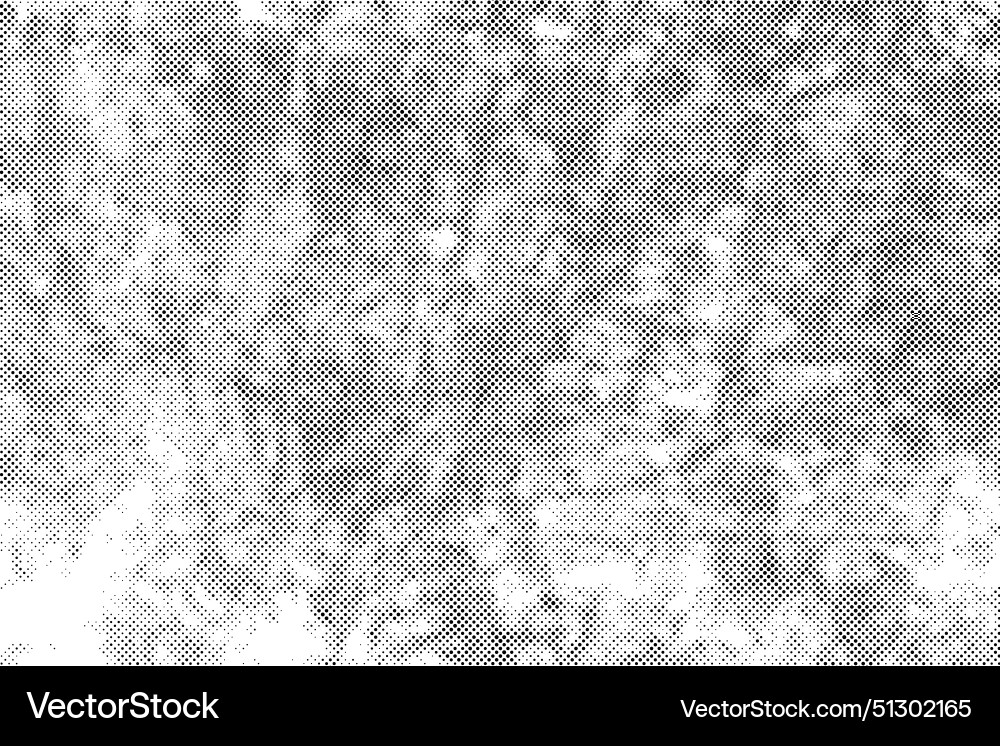 Abstract halftone texture on white background Vector Image