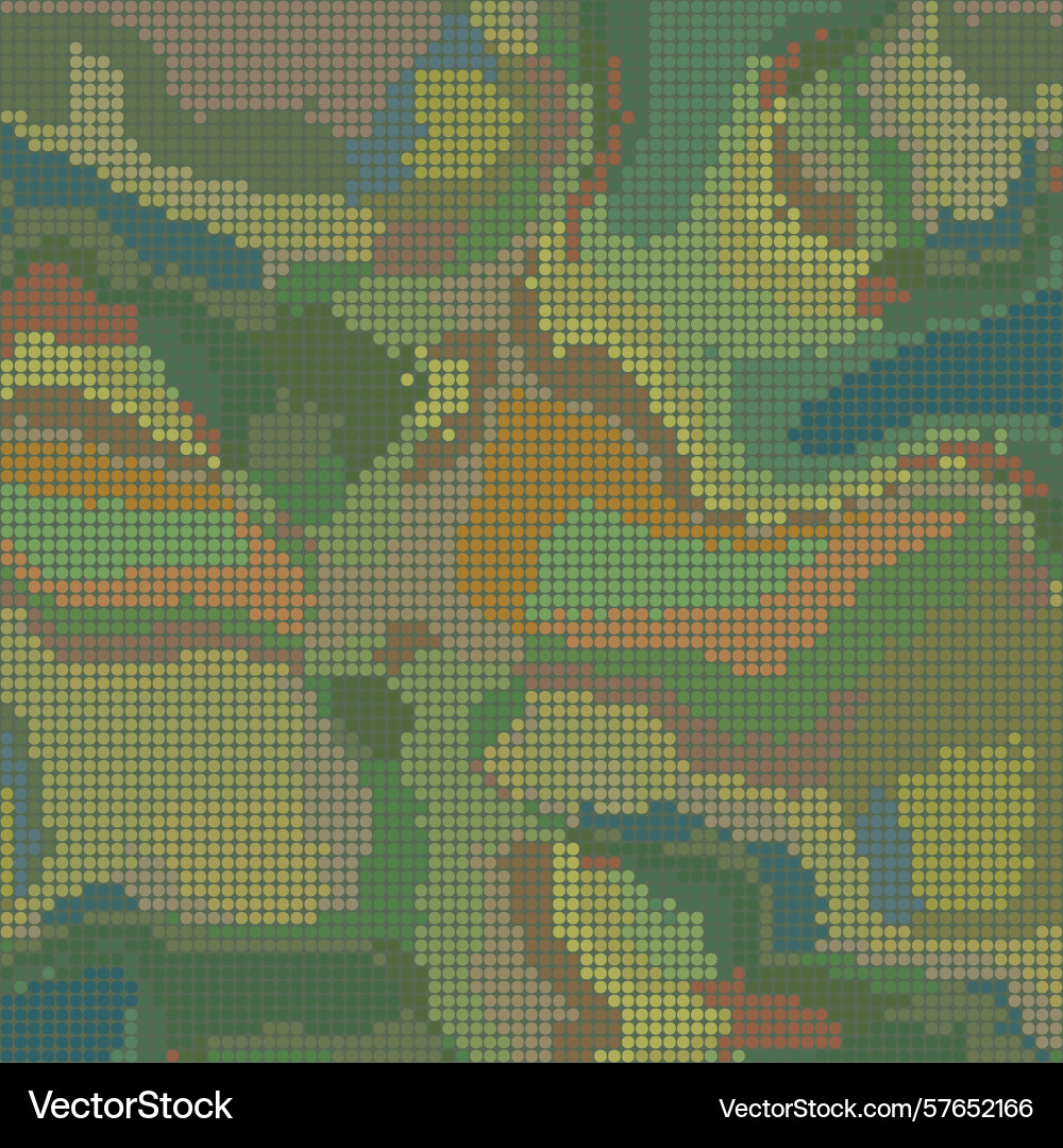 Threshold palette half tone gradient dot shapes Vector Image