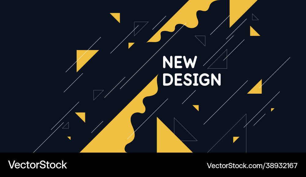 Abstract background in a modern trendy style Vector Image