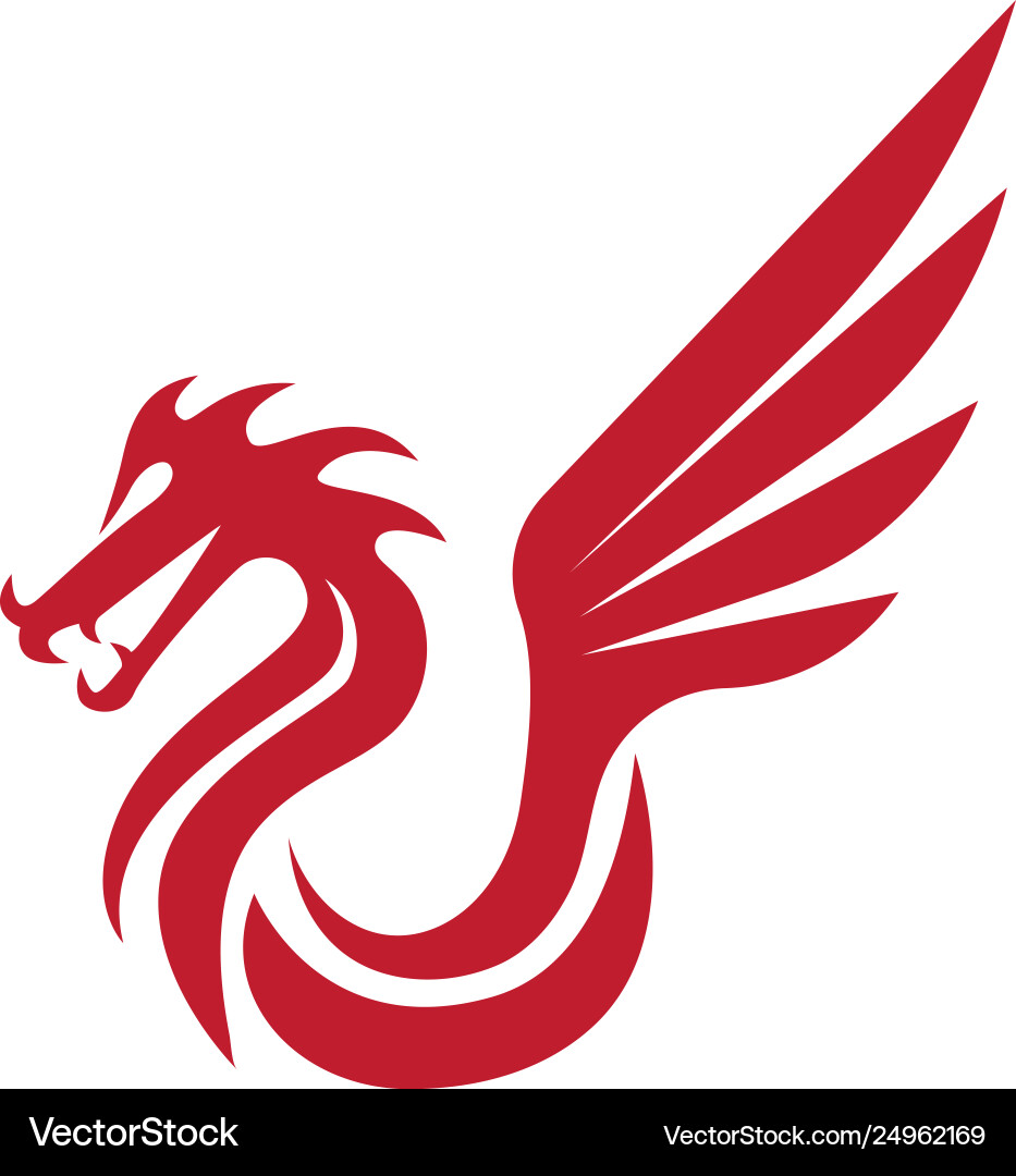 Dragon icon Royalty Free Vector Image - VectorStock