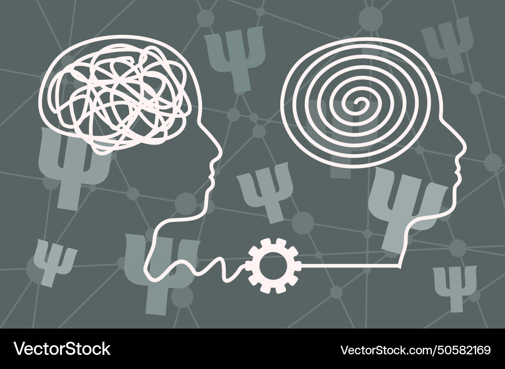 Personal growth and development unraveling Vector Image