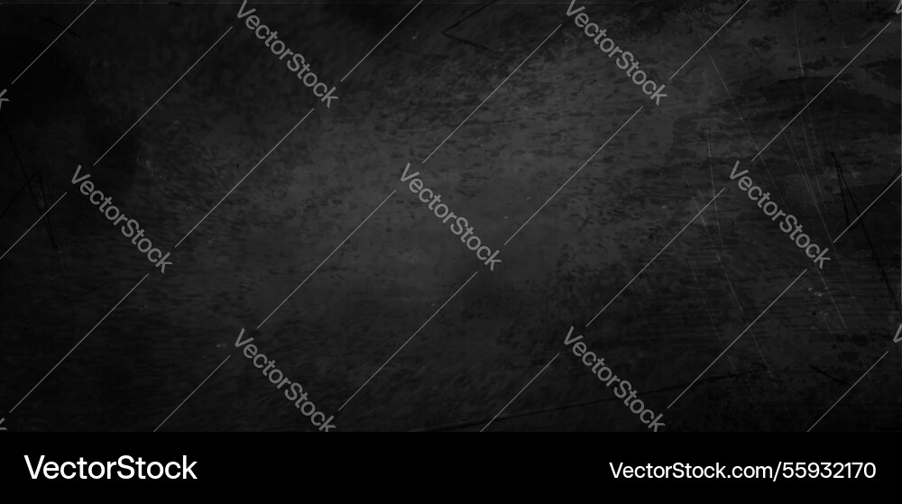 Charcoal wall texture with dark gradient Vector Image
