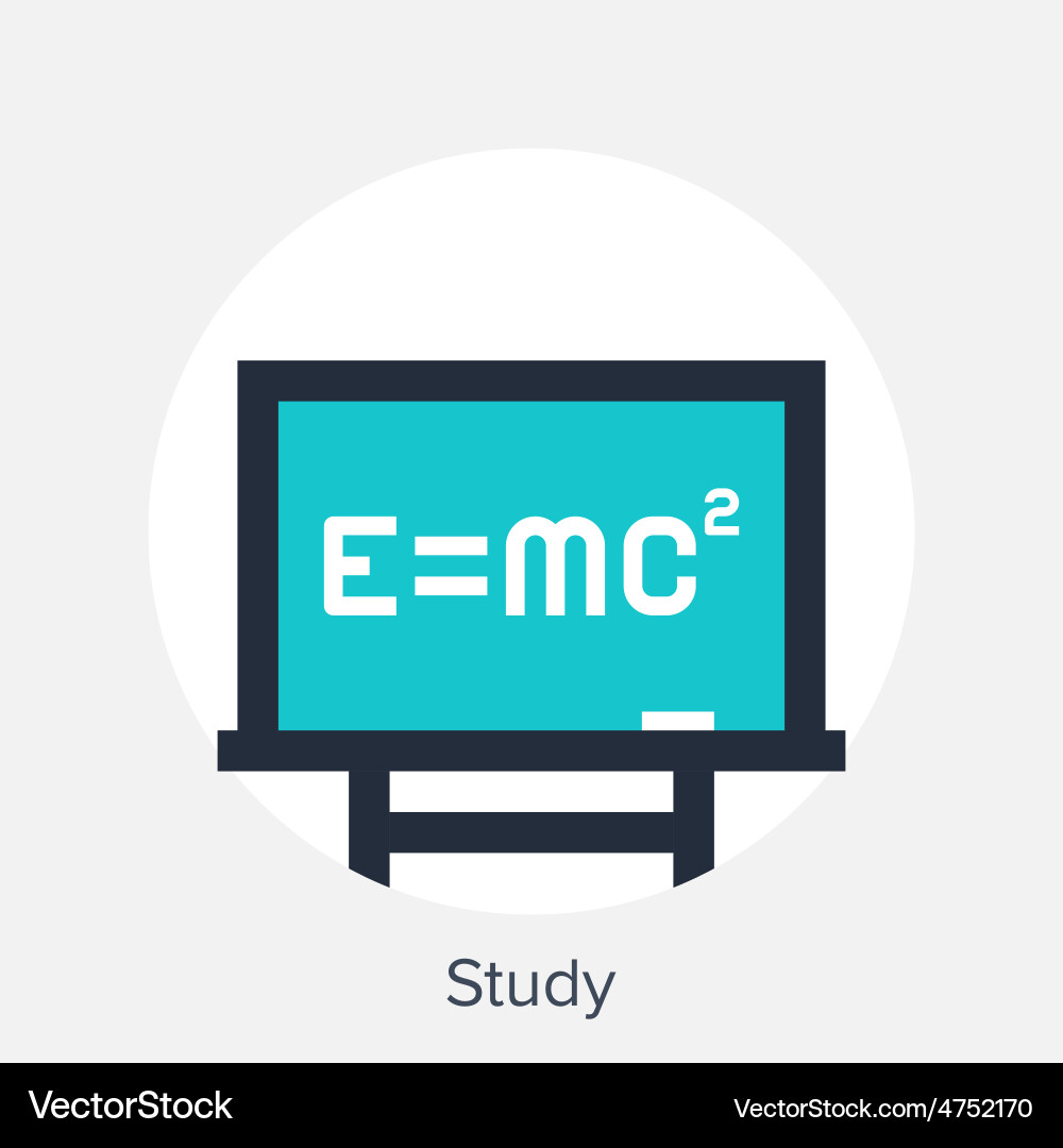 Study icon Royalty Free Vector Image - VectorStock