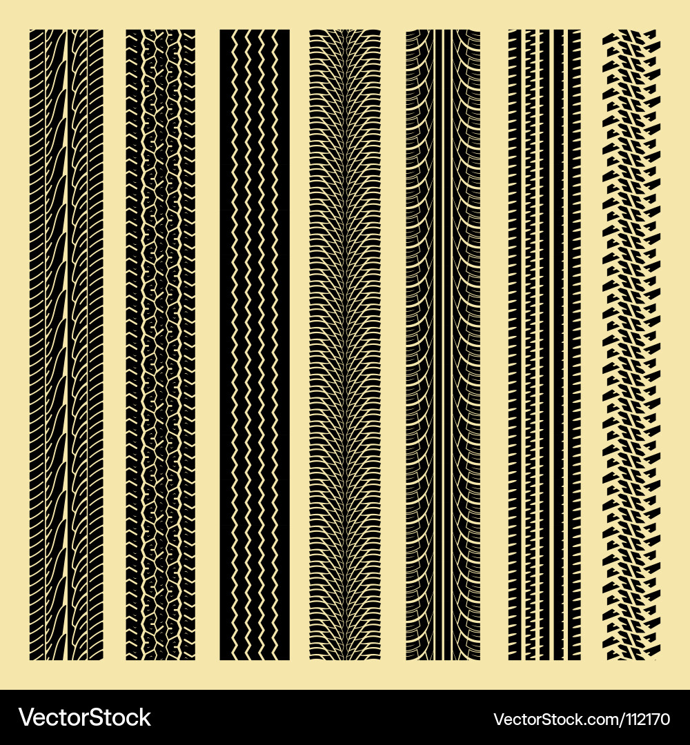 Tyre tread Royalty Free Vector Image - VectorStock