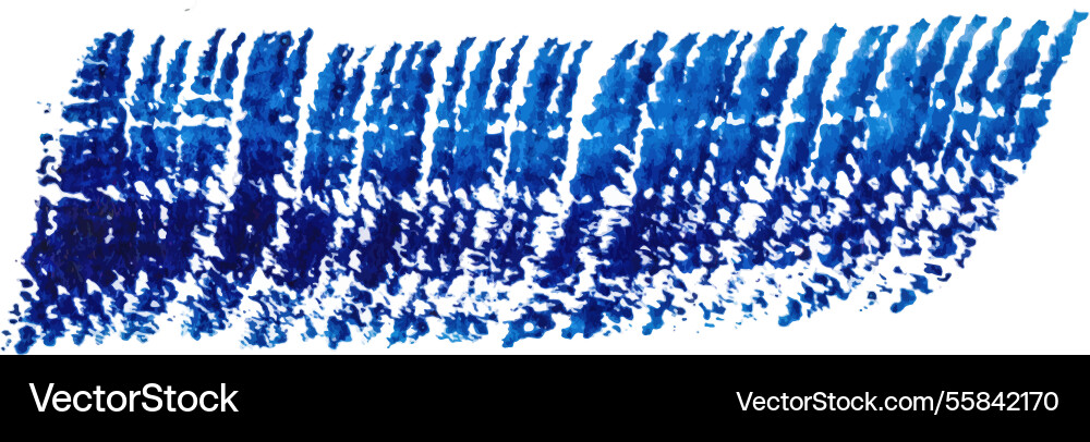 Watercolor painted brush stroke hand drawn design Vector Image