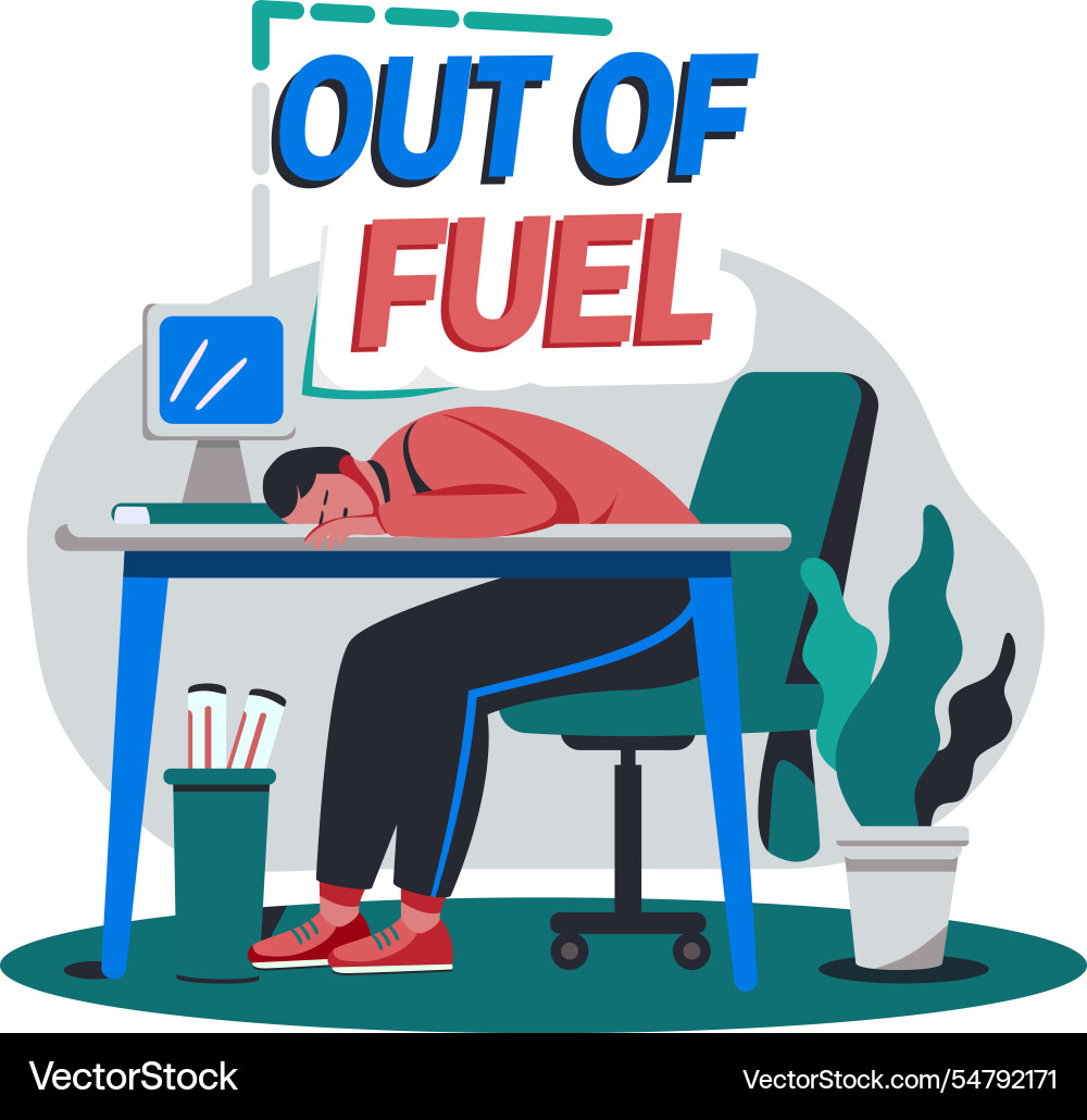 Burnout Royalty Free Vector Image - VectorStock