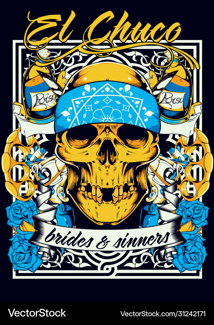 El chuco Royalty Free Vector Image - VectorStock