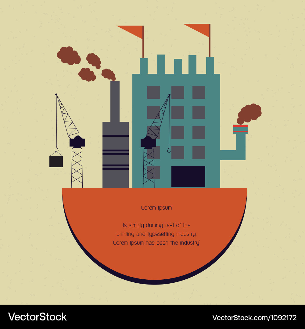 Factory Royalty Free Vector Image - VectorStock