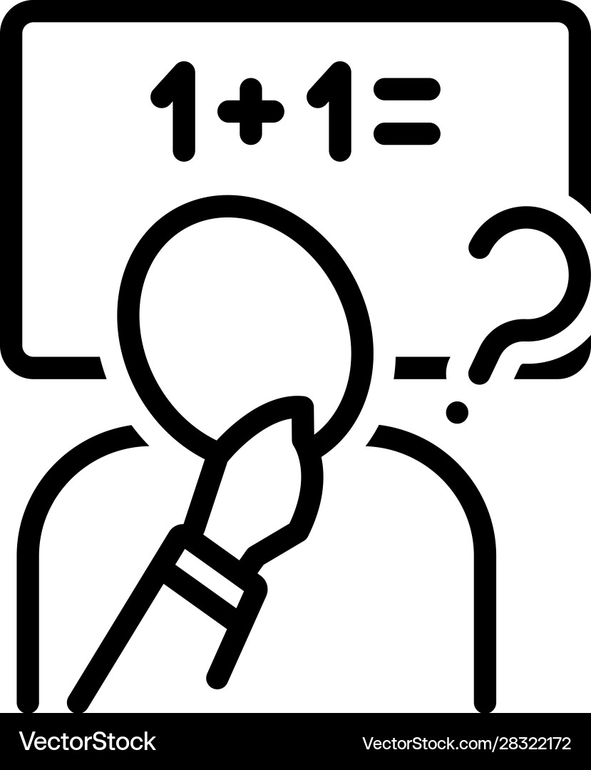 Inference Royalty Free Vector Image - VectorStock