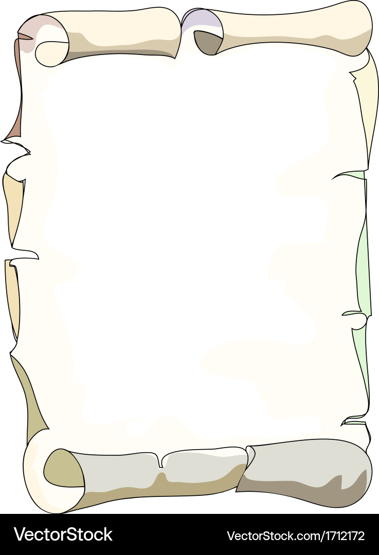 Scroll Royalty Free Vector Image - VectorStock