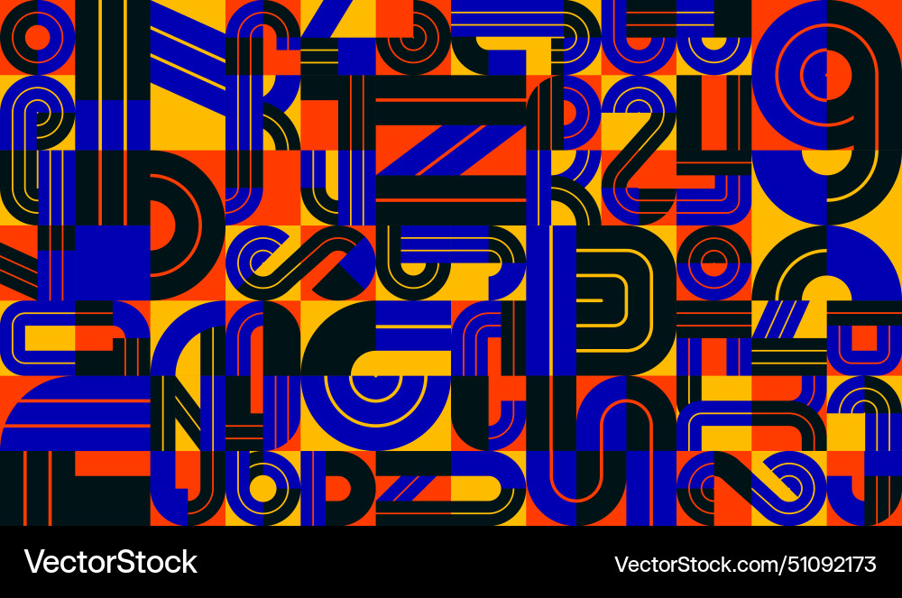Seamless geometric pattern abstract background Vector Image