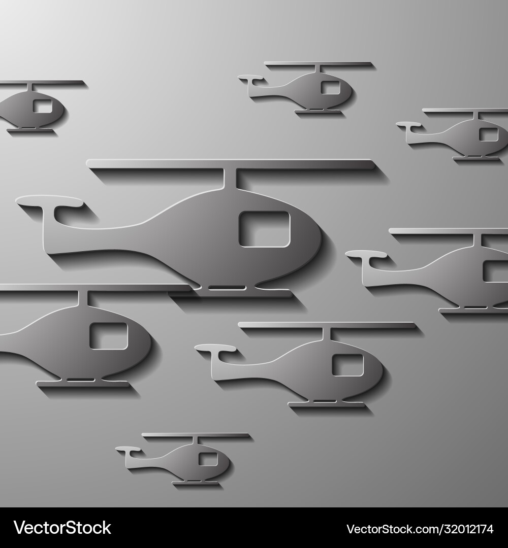 Helicopter Royalty Free Vector Image - VectorStock