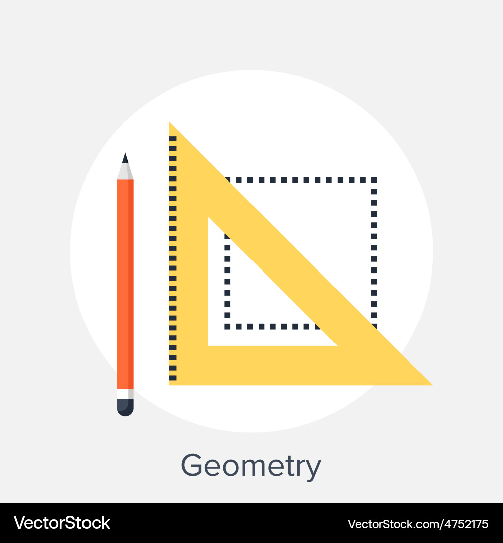 Geometry Royalty Free Vector Image - VectorStock