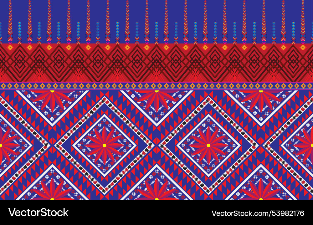 Peruvian american indian pattern tribal ethnic Vector Image