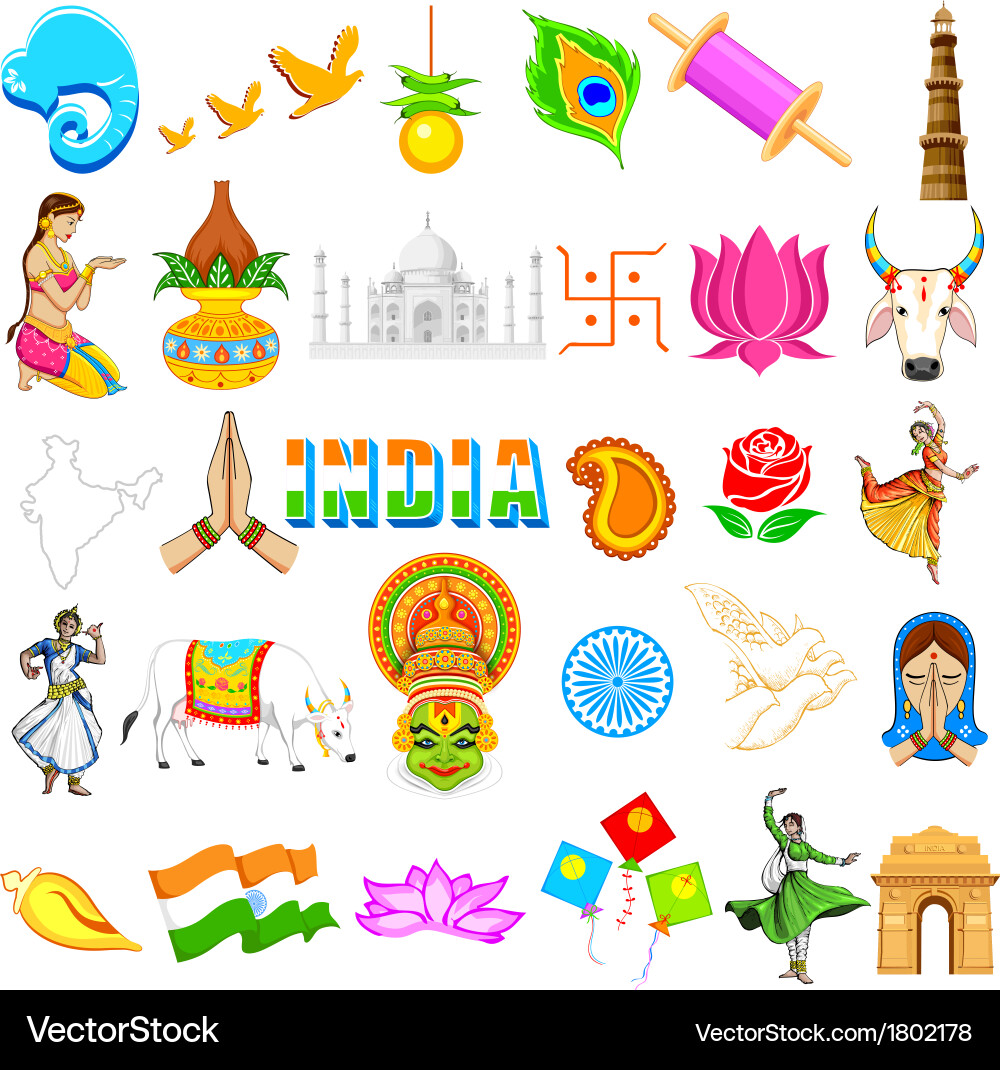 Indian icon Royalty Free Vector Image - VectorStock