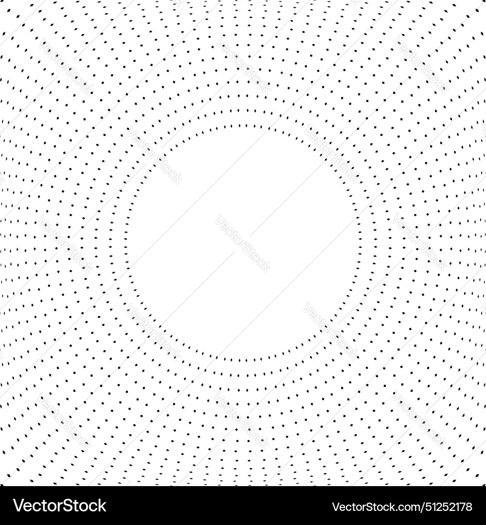 Radial dots pattern Royalty Free Vector Image - VectorStock