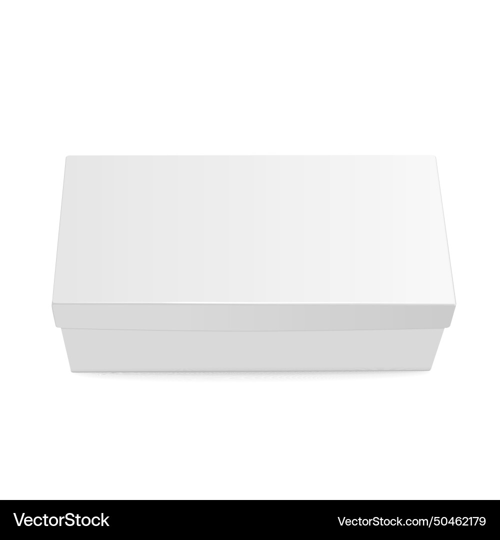 Shoes box Royalty Free Vector Image - VectorStock