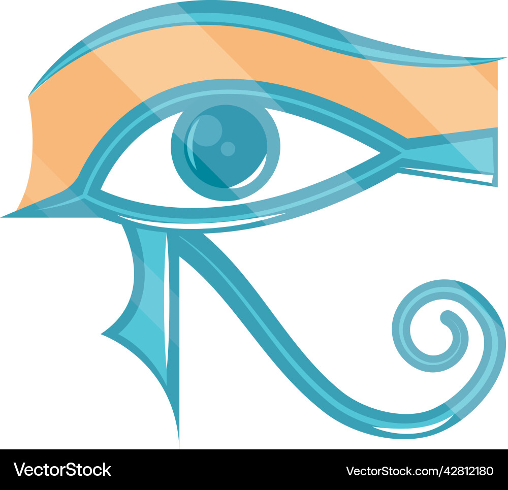 Egypt eye of horus Royalty Free Vector Image - VectorStock