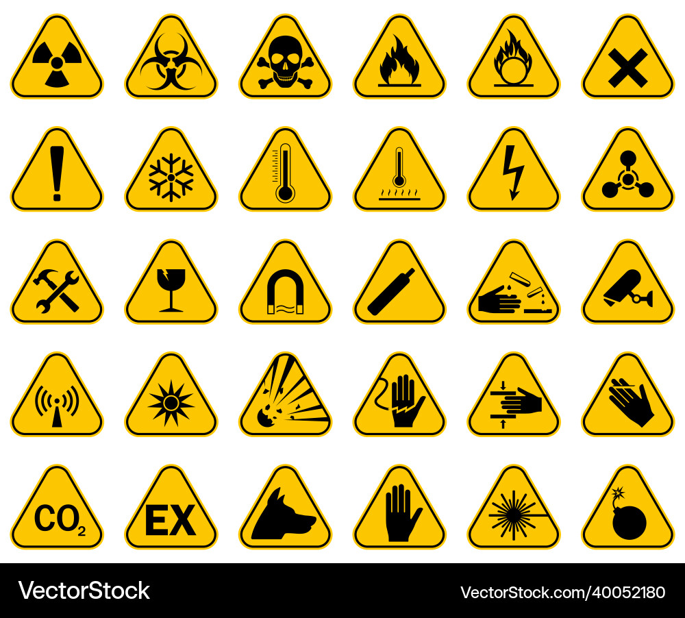 Hot Surface Warning Icon Vector Images (over 780)