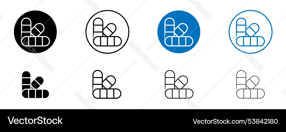 Swatch icon set Royalty Free Vector Image - VectorStock