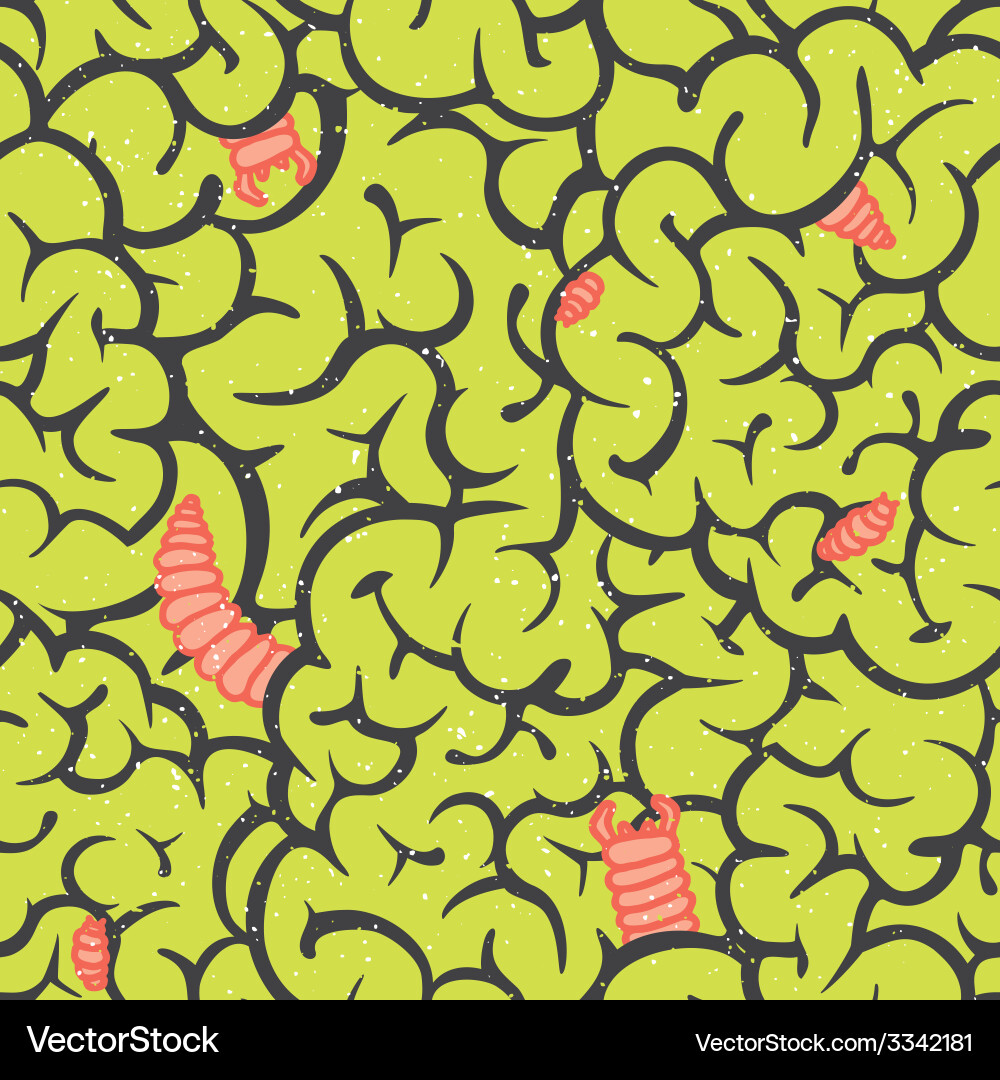 Green guts Royalty Free Vector Image - VectorStock