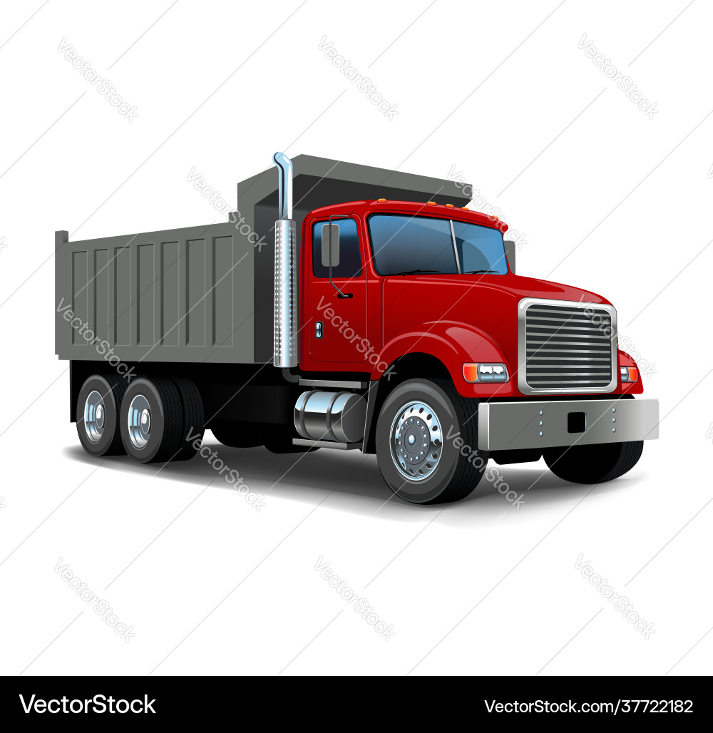 Cartoon Tipper Truck Vector Images (over 410)