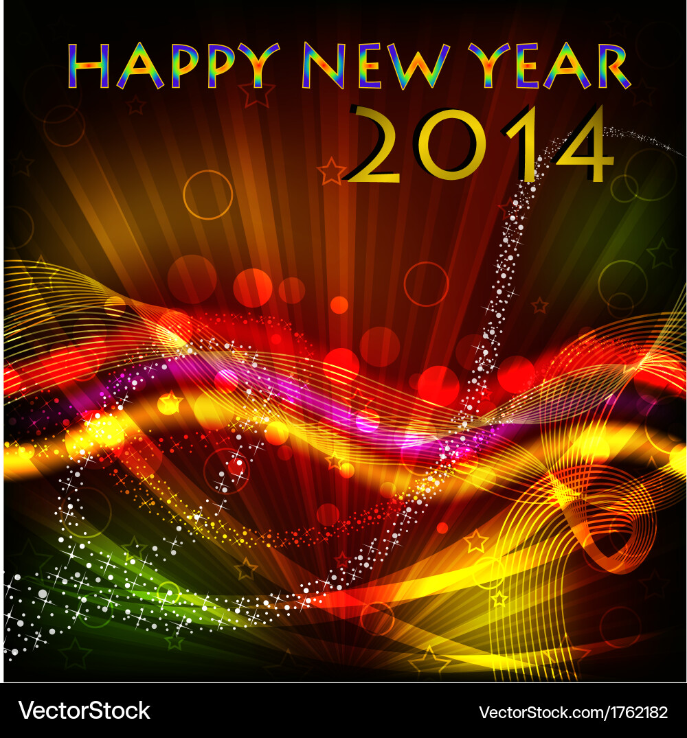 New year Royalty Free Vector Image - VectorStock