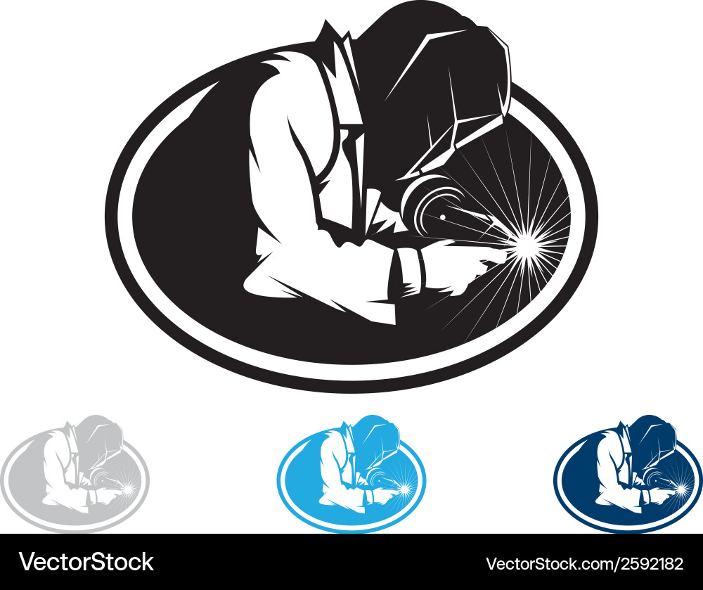 Welder Royalty Free Vector Image - VectorStock