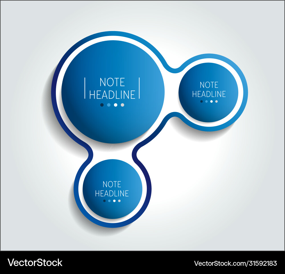 3 step chart infographic Royalty Free Vector Image
