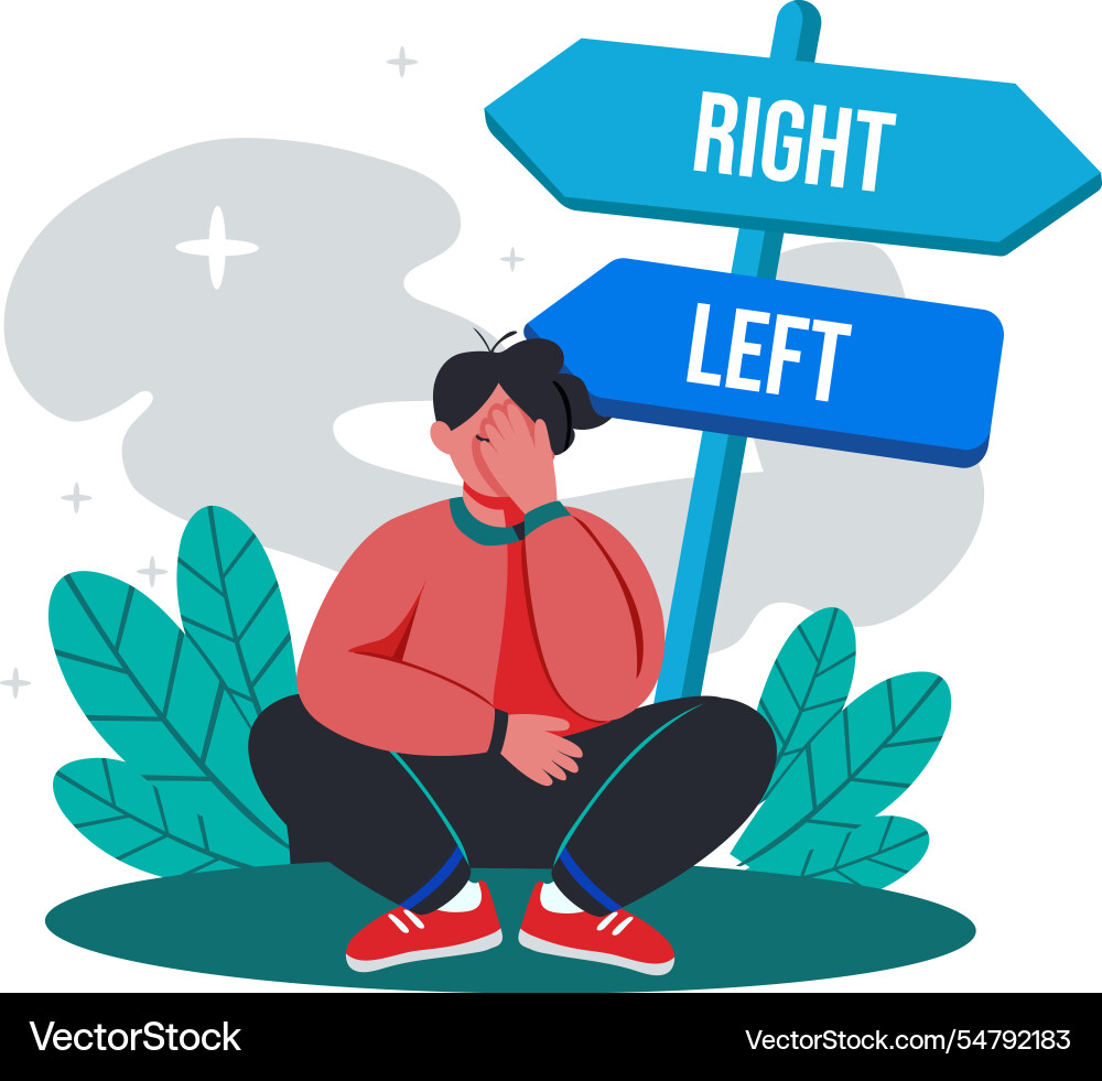 Confused Royalty Free Vector Image - VectorStock