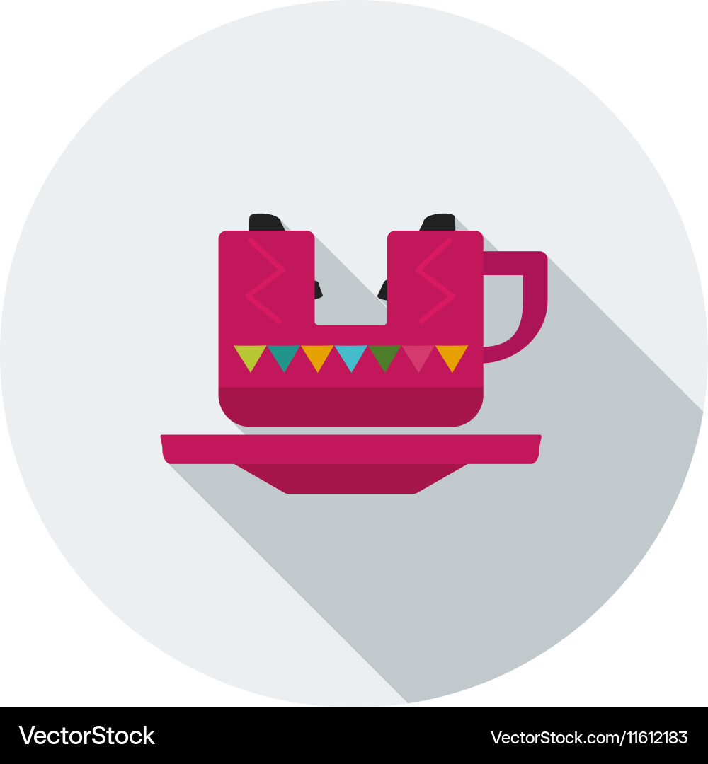 Cups swing Royalty Free Vector Image - VectorStock