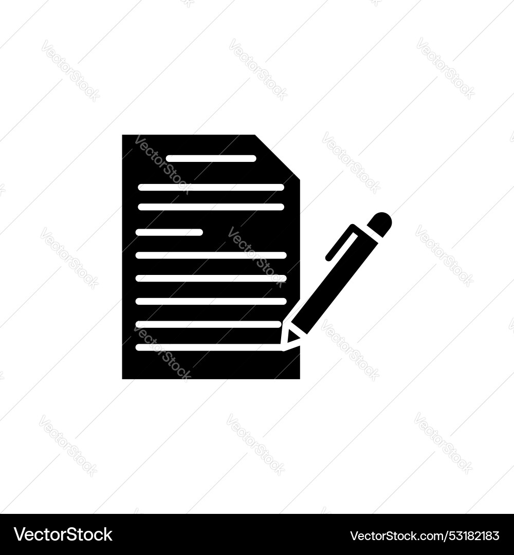 Form icon set contact page symbol order Royalty Free Vector