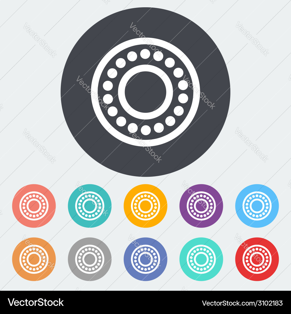 Icon bearing Royalty Free Vector Image - VectorStock