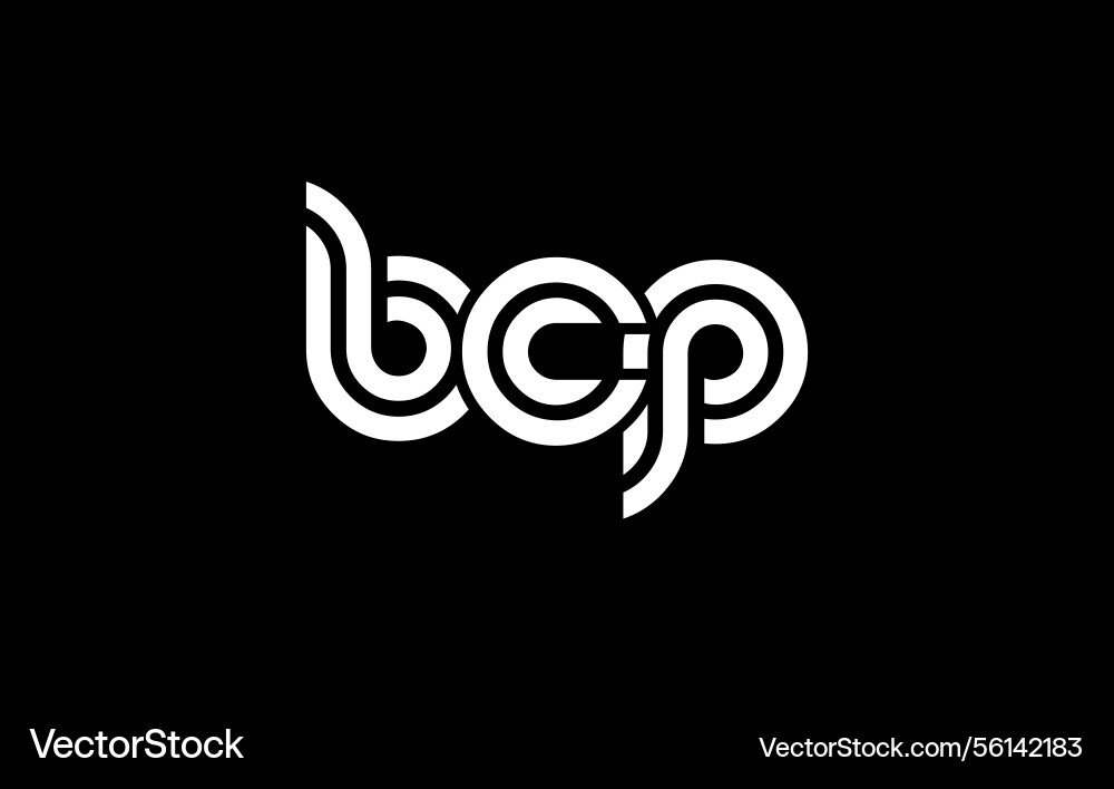 Modern Minimalist Letter Logo Royalty Free Vector Image