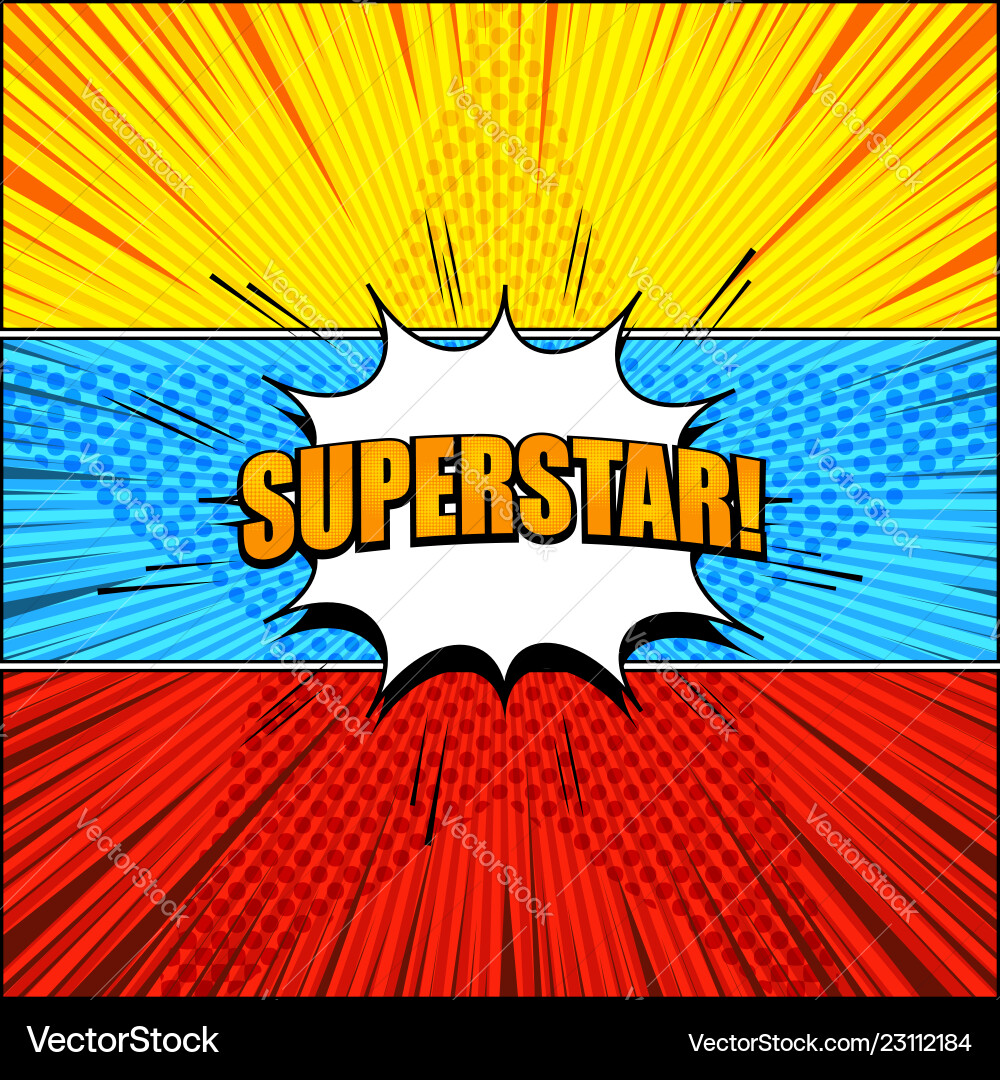 Superstar Cartoon Comic Vector Images (over 110)