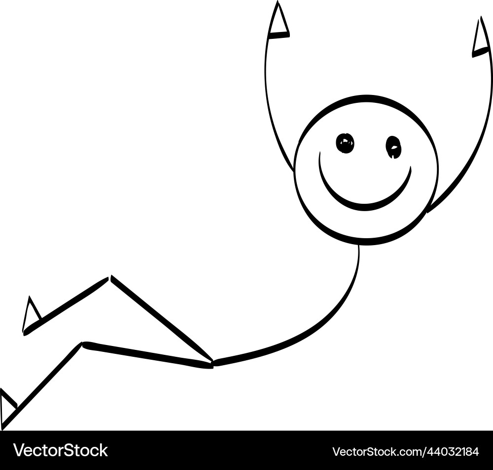 Stickman character Royalty Free Vector Image - VectorStock