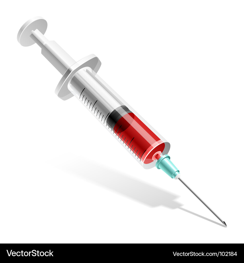 Syringe Royalty Free Vector Image - VectorStock