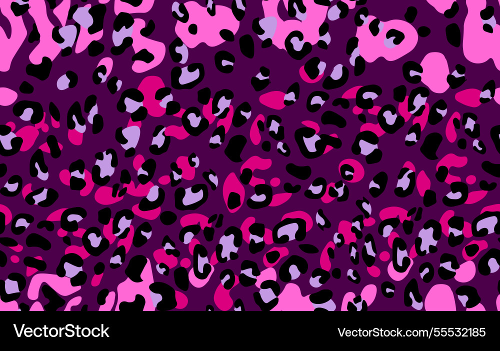 Abstract modern leopard seamless pattern animals Vector Image