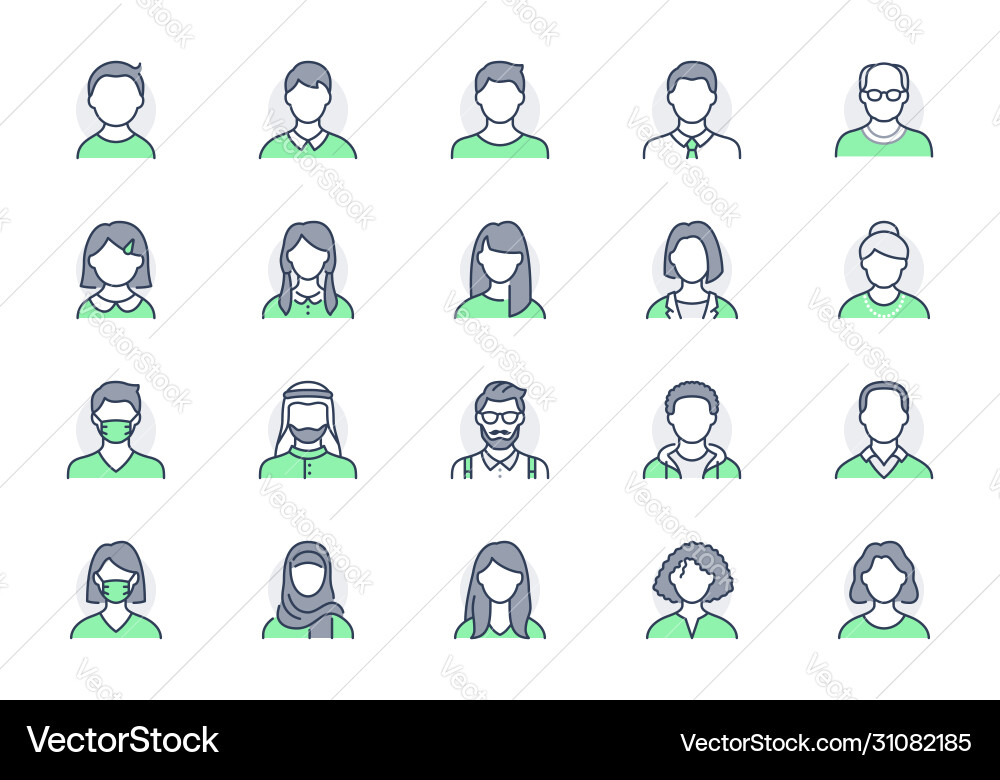 Professional Avatar Vector Images (over 80,000)