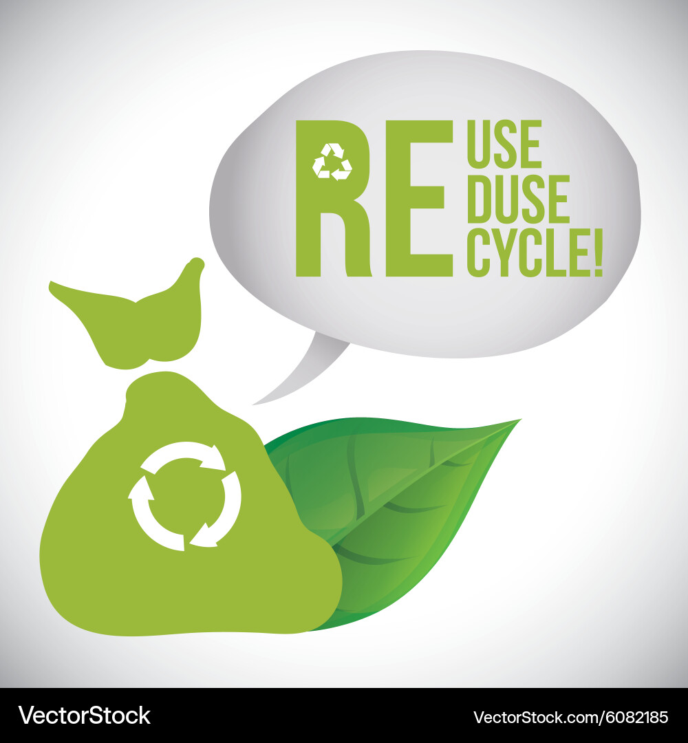 Recycle design Royalty Free Vector Image - VectorStock