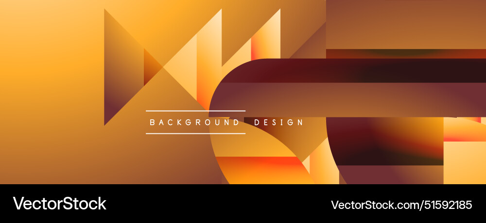 Simple geometric forms - dynamic Royalty Free Vector Image