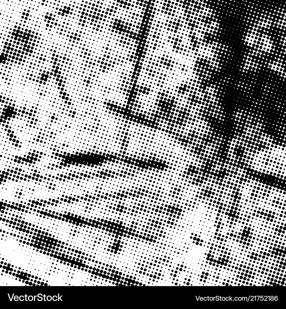 Distress halftone texture Royalty Free Vector Image