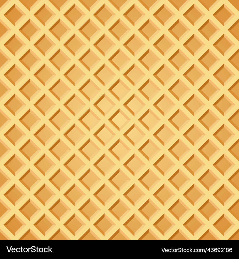 Wafer seamless pattern Royalty Free Vector Image