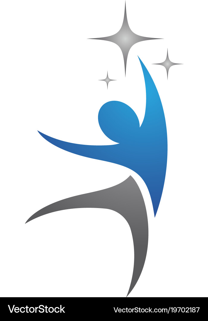 Human Figure Symbol Royalty Free Vector Image - VectorStock