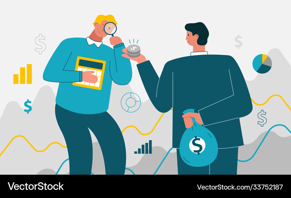 Tax avoidance income Royalty Free Vector Image