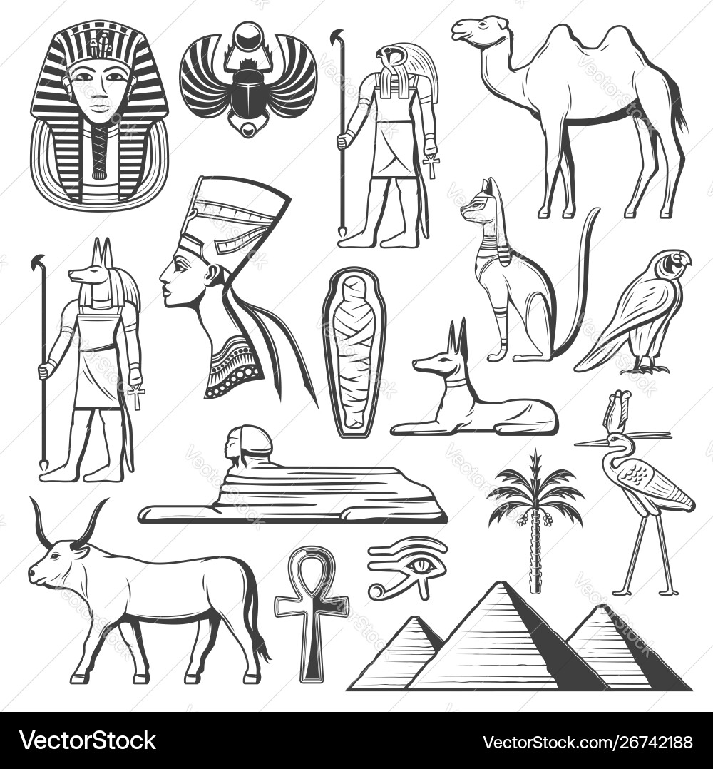 Egyptian Eye of Ra Ankh Vector Images (over 210)