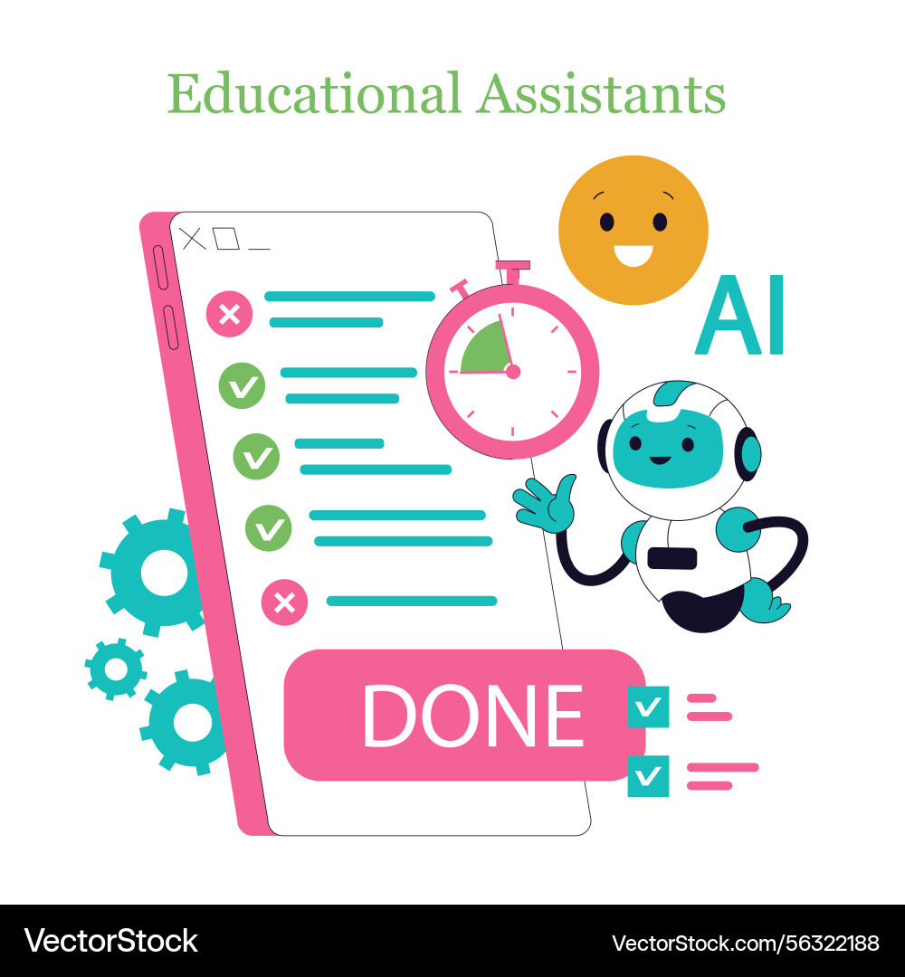 Modern Online Learning Royalty Free Vector Image