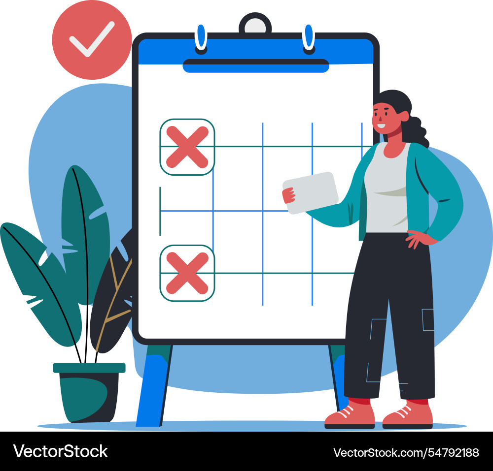 No appointment Royalty Free Vector Image - VectorStock