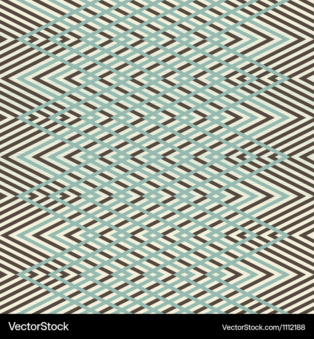 Retro Geometric Pattern - Abstract Royalty Free Vector Image